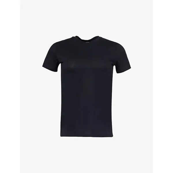 Vince Cotton-jersey T-shirt - Coastal Blue