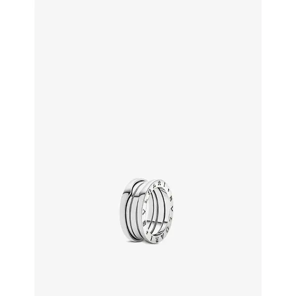 BVLGARI B.zero1 18ct Three-band Ring - White Gold