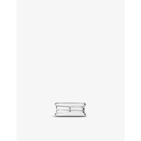 BVLGARI B.zero1 18ct Three-band Ring - White Gold