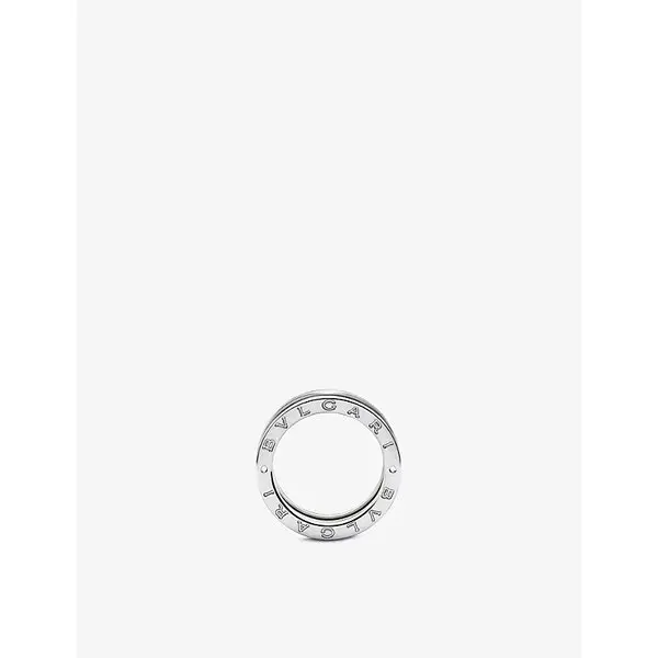 BVLGARI B.zero1 18ct Three-band Ring - White