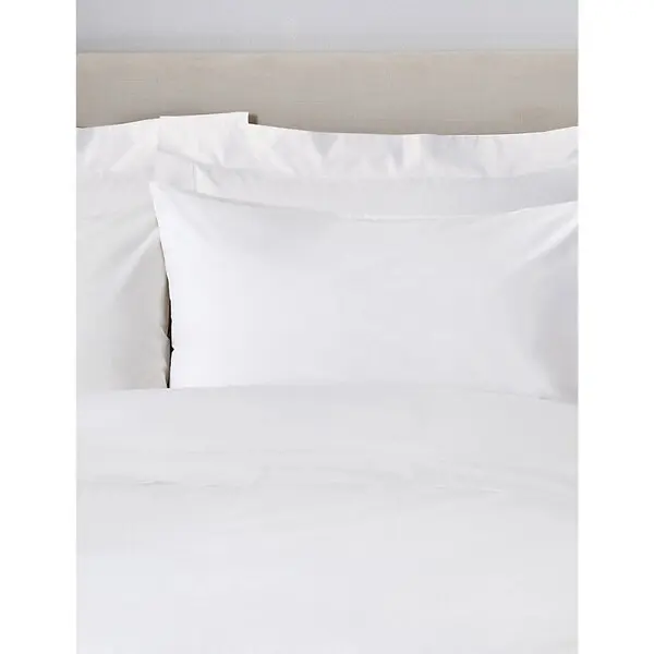 THE WHITE COMPANY Savoy Cotton Duvet Cover - White