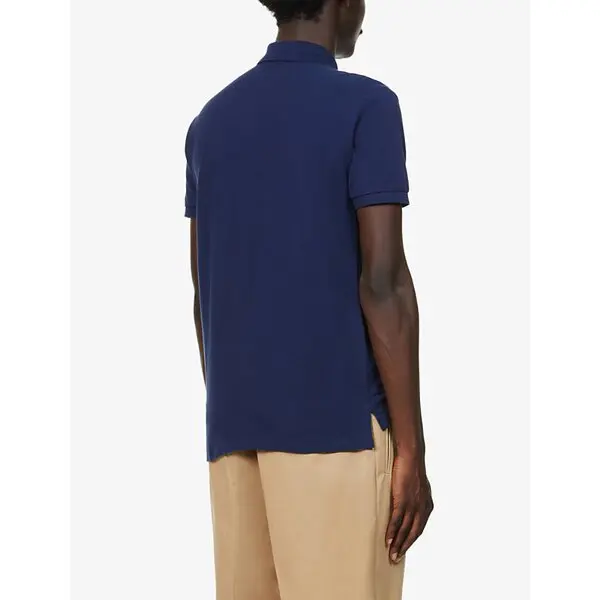 Polo Ralph Lauren Slim-fit Cotton-piqué Polo Shirt - Newport Navy