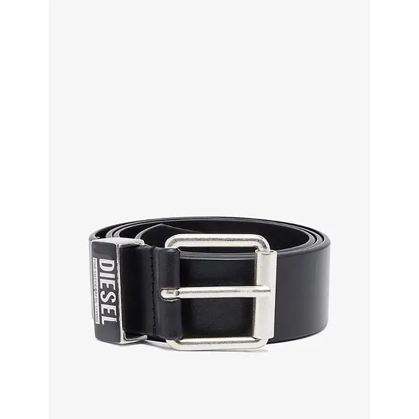 Diesel Logo-embellished Leather Belt - T8013