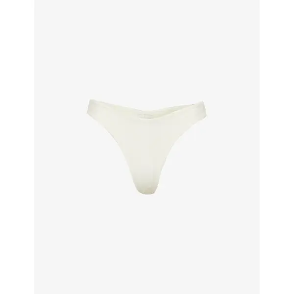 AWAY THAT DAY Fiji High-rise Bikini Bottom - Ivory