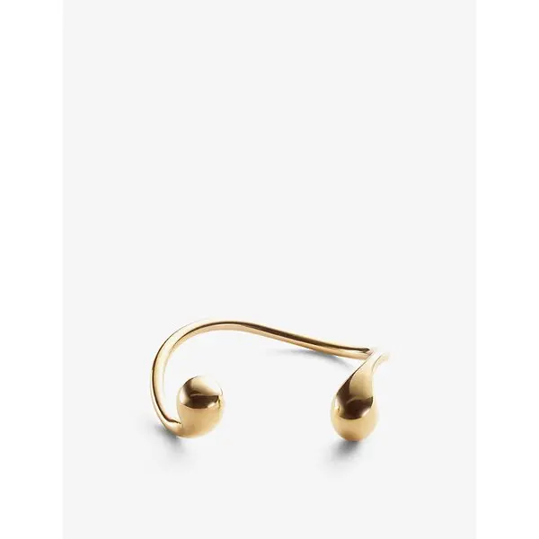 Bottega Veneta Drop Gold-plated Bracelet - Yellow Gold