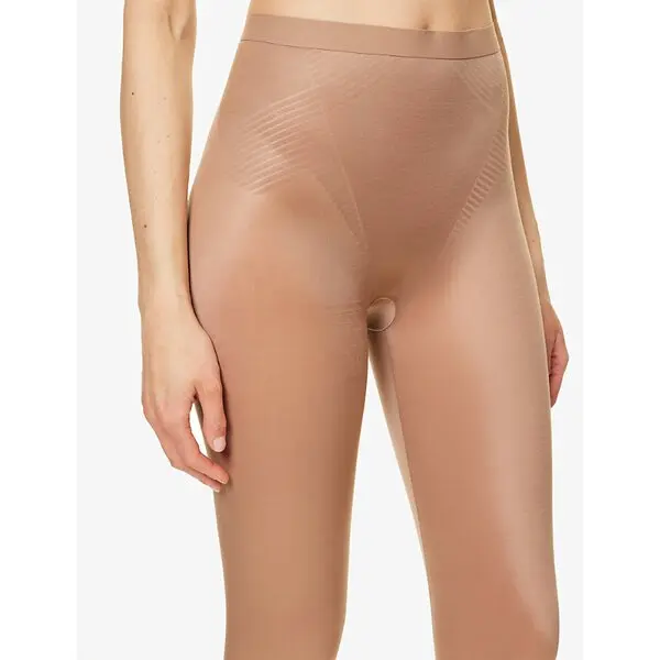 Spanx Shape™ Invisible Capri Leggings - Cafe Au Lait