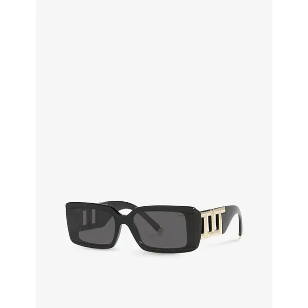 Tiffany & Co. Tf4197 Rectangle Sunglasses - Black