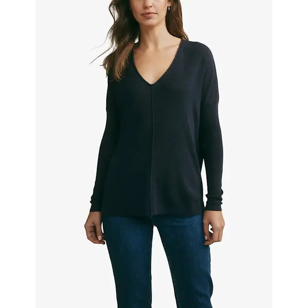 THE WHITE COMPANY Linen-blend Top