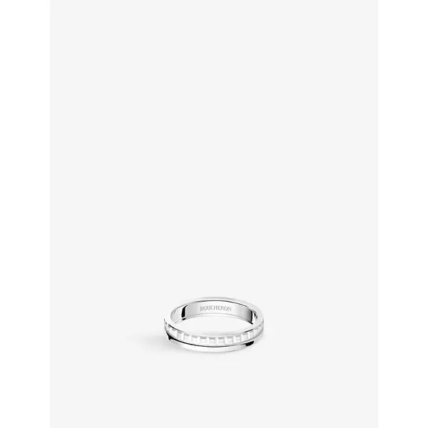 Boucheron Quatre Double White Edition Wedding Band - White Gold