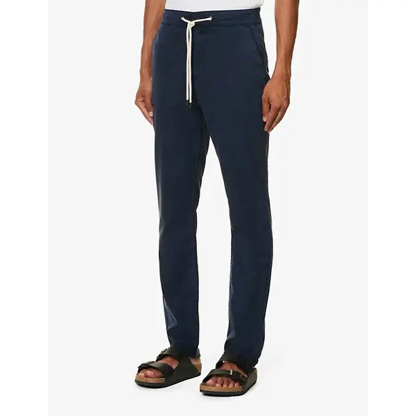 Paige Tapered-leg Relaxed-fit Stretch-woven Jeans - Vint Deep Anchor
