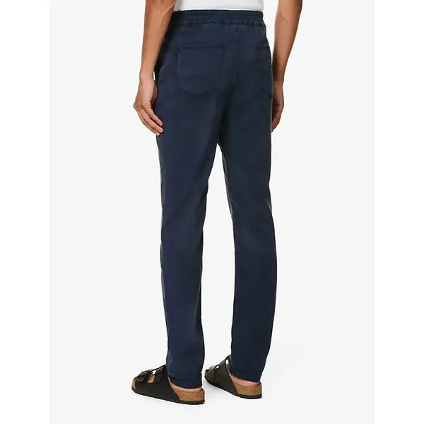 Paige Tapered-leg Relaxed-fit Stretch-woven Jeans - Vint Deep Anchor