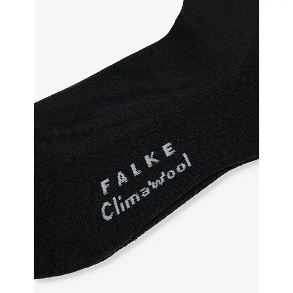 Falke Knitted Crew Socks - Black