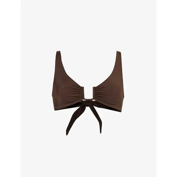 AWAY THAT DAY Palma Bikini Top - Espresso