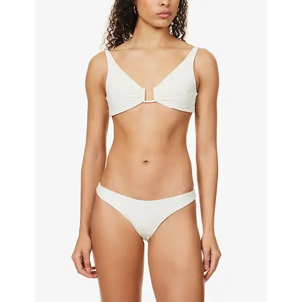 AWAY THAT DAY Palma Bikini Top - Ivory
