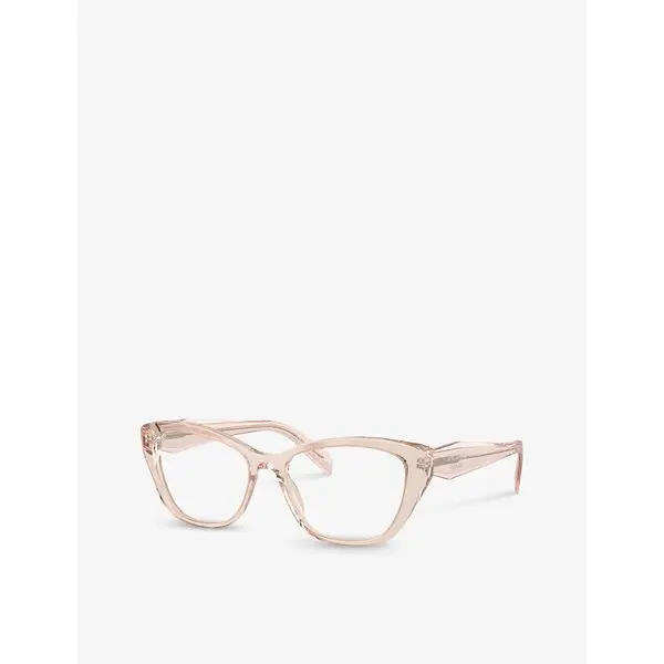Prada Pr 19wv Cat-eye Acetate Glasses