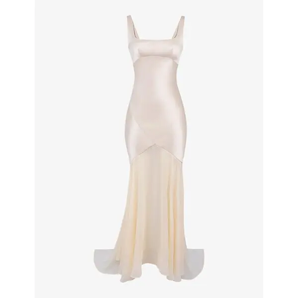 white christmas dresses House Of CB BABYDOLL chiffon halter mini dress – CHUUI_Collection main image 1