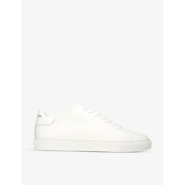 Kurt Geiger Lennon Logo-embossed Leather Low-top Trainers