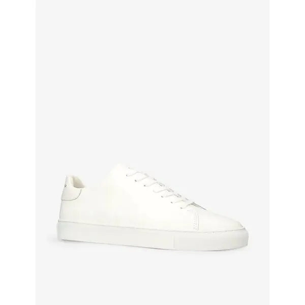 Kurt Geiger Lennon Logo-embossed Leather Low-top Trainers