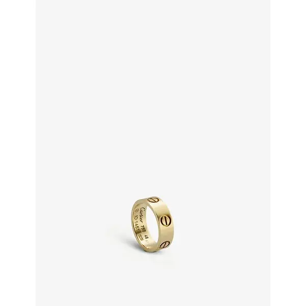 Cartier Love 18ct Yellow Gold Ring - One-color