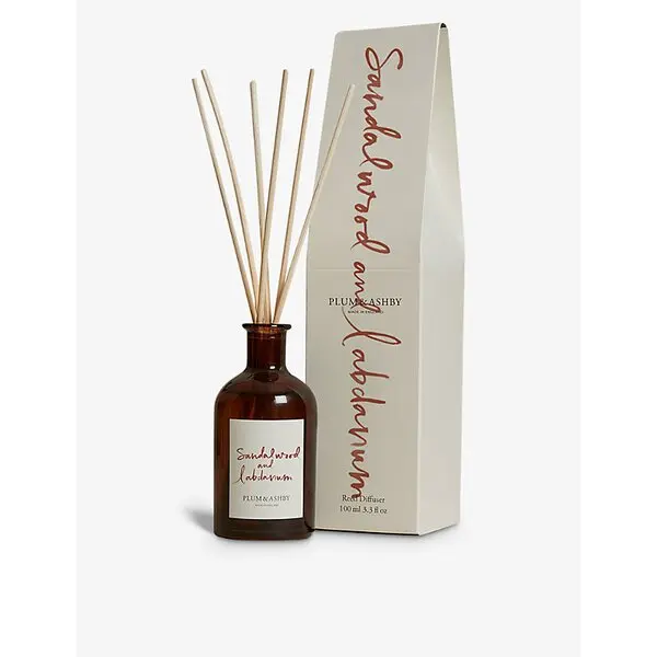 PLUM AND ASHBY Sandalwood & Labdanum Reed Diffuser 100ml - One-color
