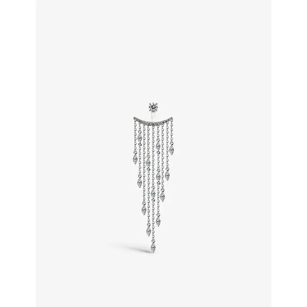 CARAT* LONDON A-lister Cubic Zirconia Single Earring - Silver