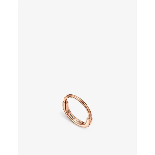 Tiffany & Co. Lock 18ct Rose-gold Ring - Rose Gold