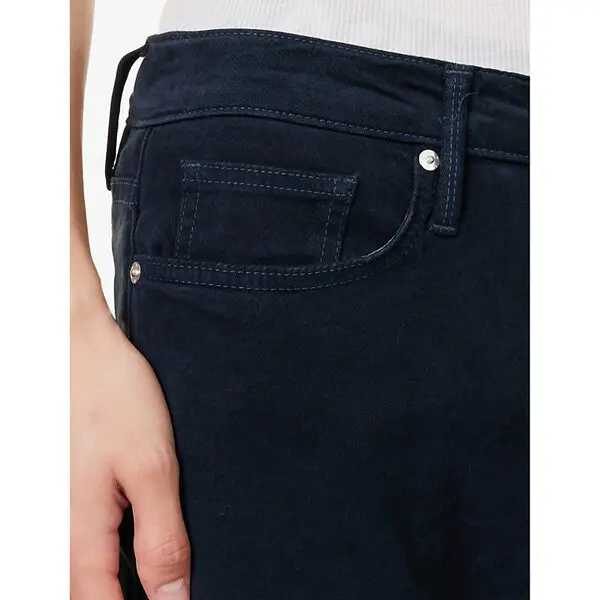 FRAME L'homme Slim-fit Straight-leg Stretch-denim Jeans