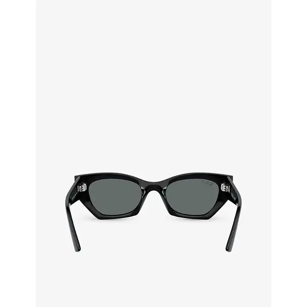 Ray-ban Zena Irregular-frame Sunglasses - Black