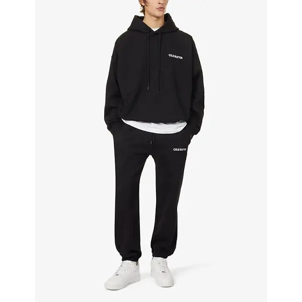 COLE BUXTON Cb Sportswear Logo-print Cotton-jersey Jogging Bottoms