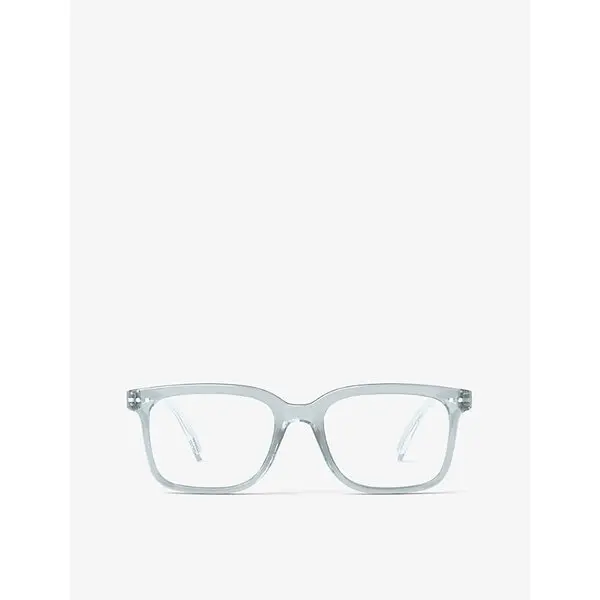 IZIPIZI L Square-framed Reading Glasses - Frozen Blue