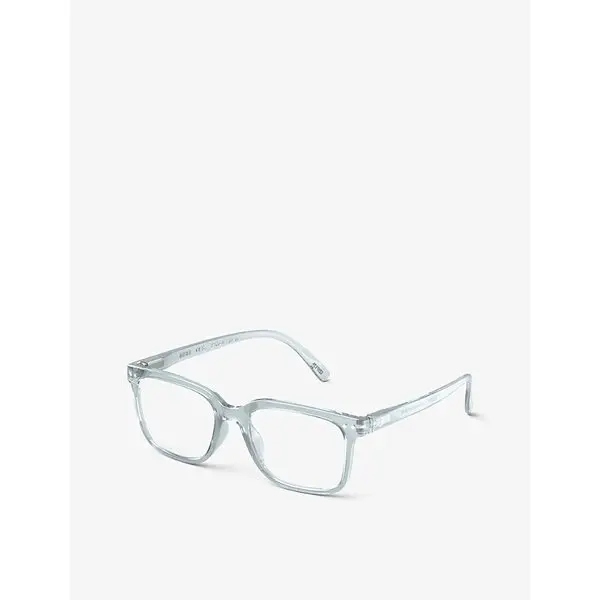 IZIPIZI L Square-framed Reading Glasses - Frozen Blue