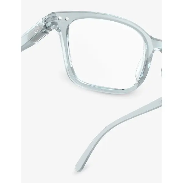 IZIPIZI L Square-framed Reading Glasses - Frozen Blue