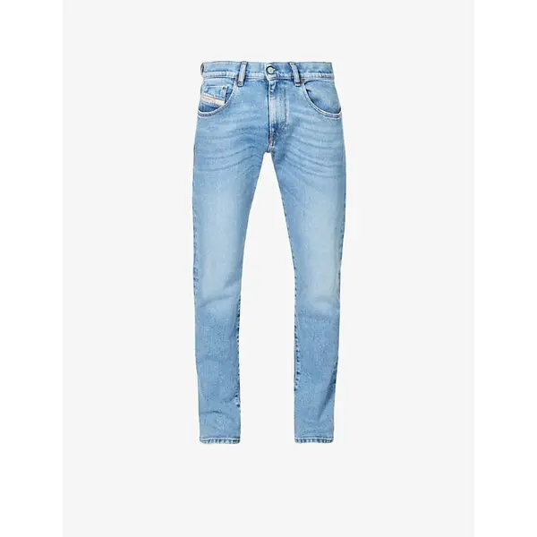 DIESEL® D Strukt Slim-fit Stretch-denim Jeans - Blue
