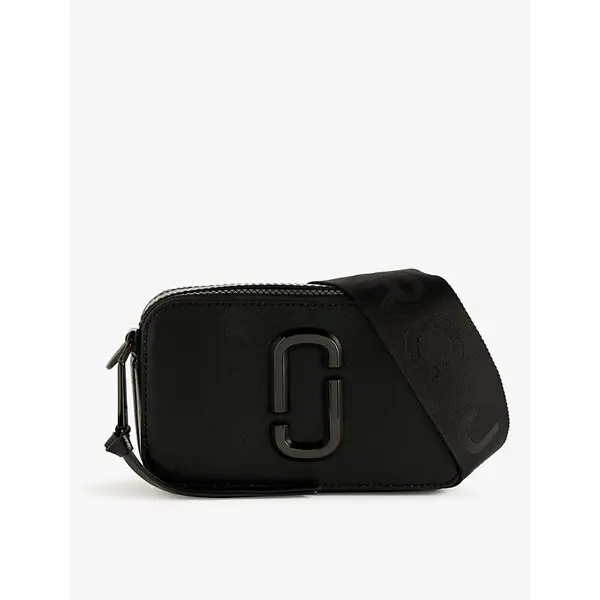Marc Jacobs The Snapshot Leather Cross-body Bag - Black