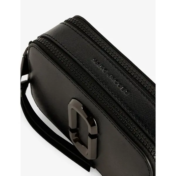 Marc Jacobs The Snapshot Leather Cross-body Bag - Black