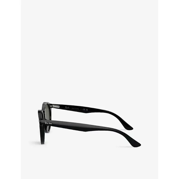 Ray-ban Round Frame Sunglasses - Black