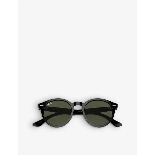 Ray-ban Round Frame Sunglasses - Black