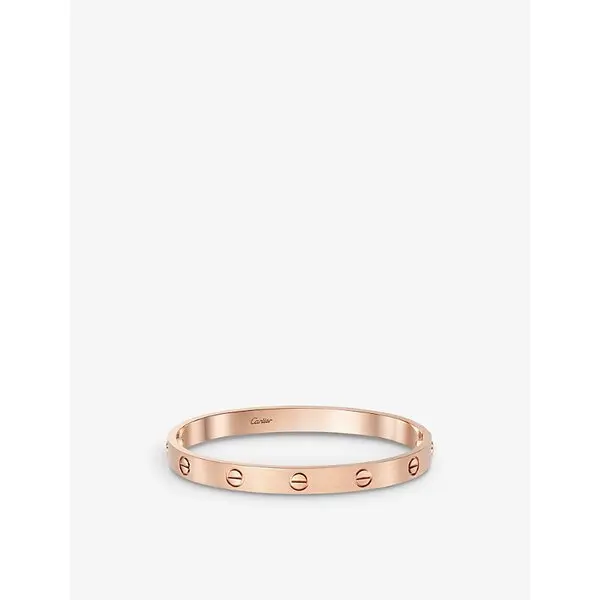 CARTIER Love 18ct Bracelet - Rose Gold