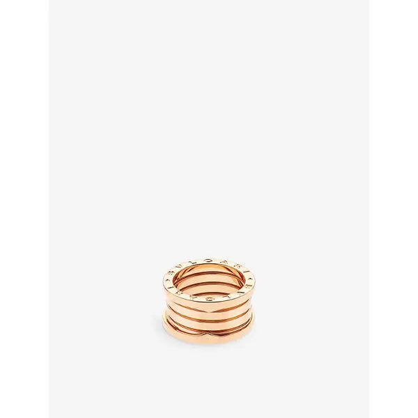 BVLGARI B.zero1 Four-band 18ct Rose-gold Ring - Rose Gold