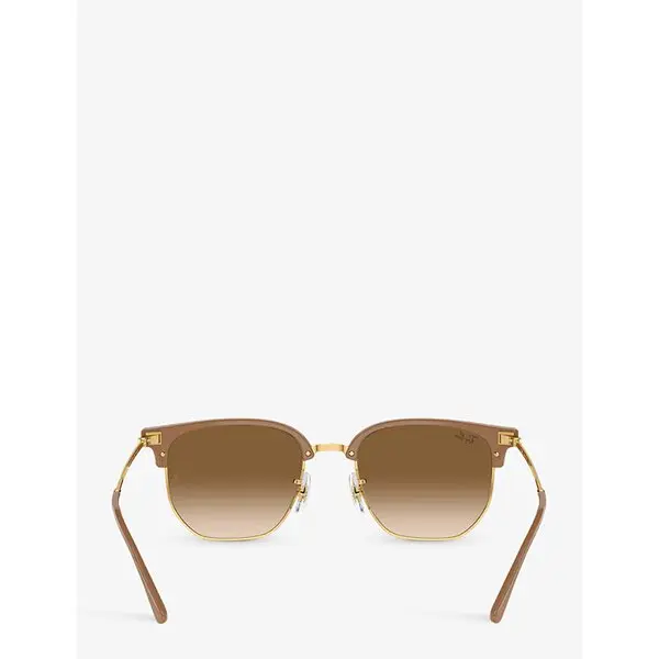 Ray-ban Irregular-frame Crystal Sunglasses - Tan