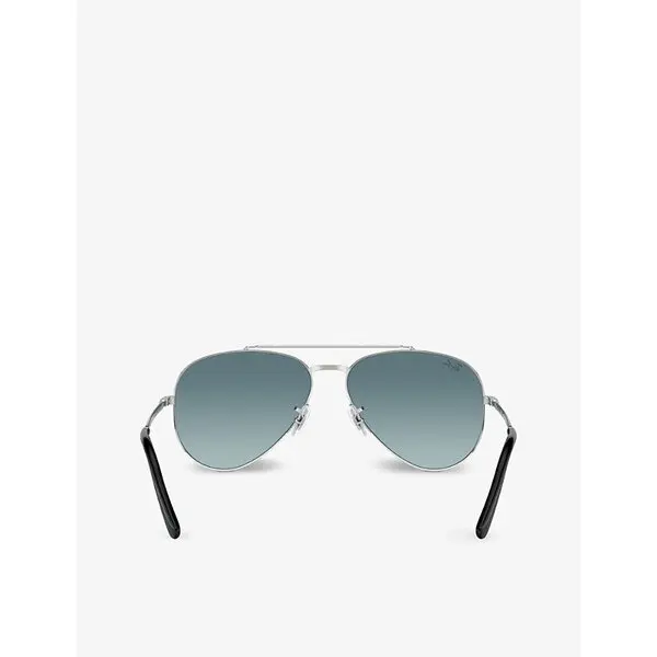 Ray-ban Rb3625 Aviator Sunglasses - Silver