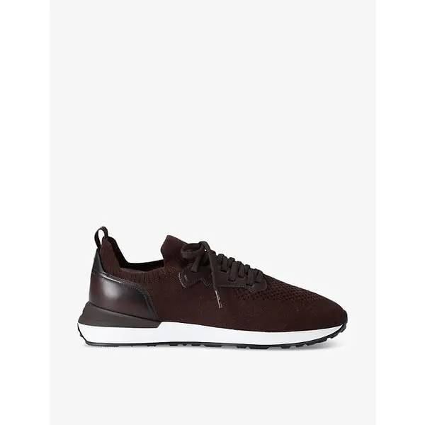 Magnanni Grafton Knitted Low-top Trainers - Brown