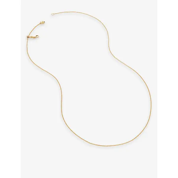 Monica Vinader Fine 18ct -plated Vermeil Sterling Silver Chain Necklace - Yellow Gold
