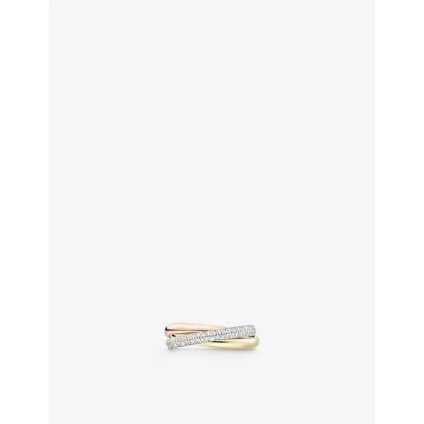 Cartier Trinity Small Diamond Ring - Multicolour