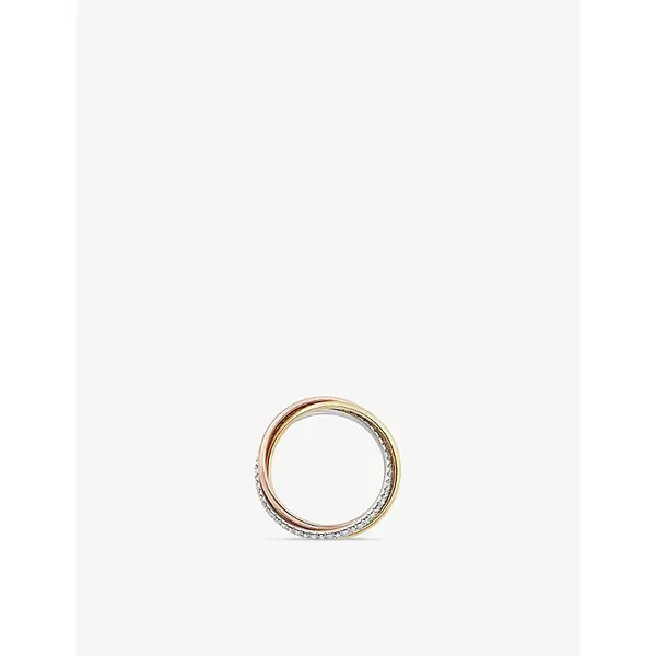 Cartier Trinity Small Diamond Ring - Multicolour