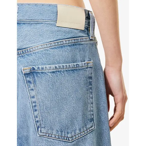 Citizens Of Humanity Ayla Baggy Wide-leg High-rise Jeans