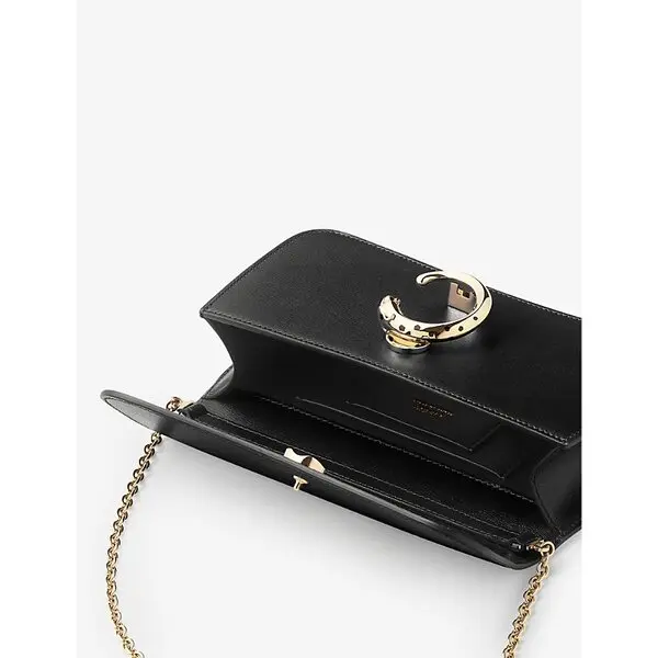 Cartier Panthère De Chain Mini Leather Cross-body Bag