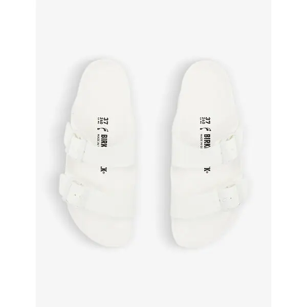 BIRKENSTOCK Arizona Two-strap Rubber Sandals - White Eva