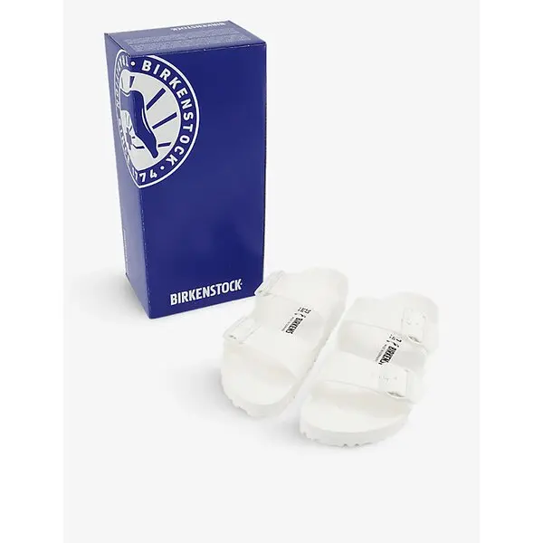 BIRKENSTOCK Arizona Two-strap Rubber Sandals - White Eva