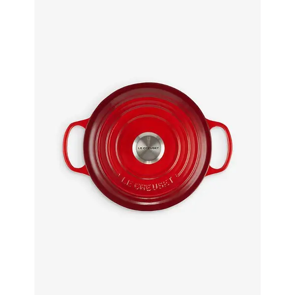 LE CREUSET Signature Round Cast-iron Casserole Dish - Cerise